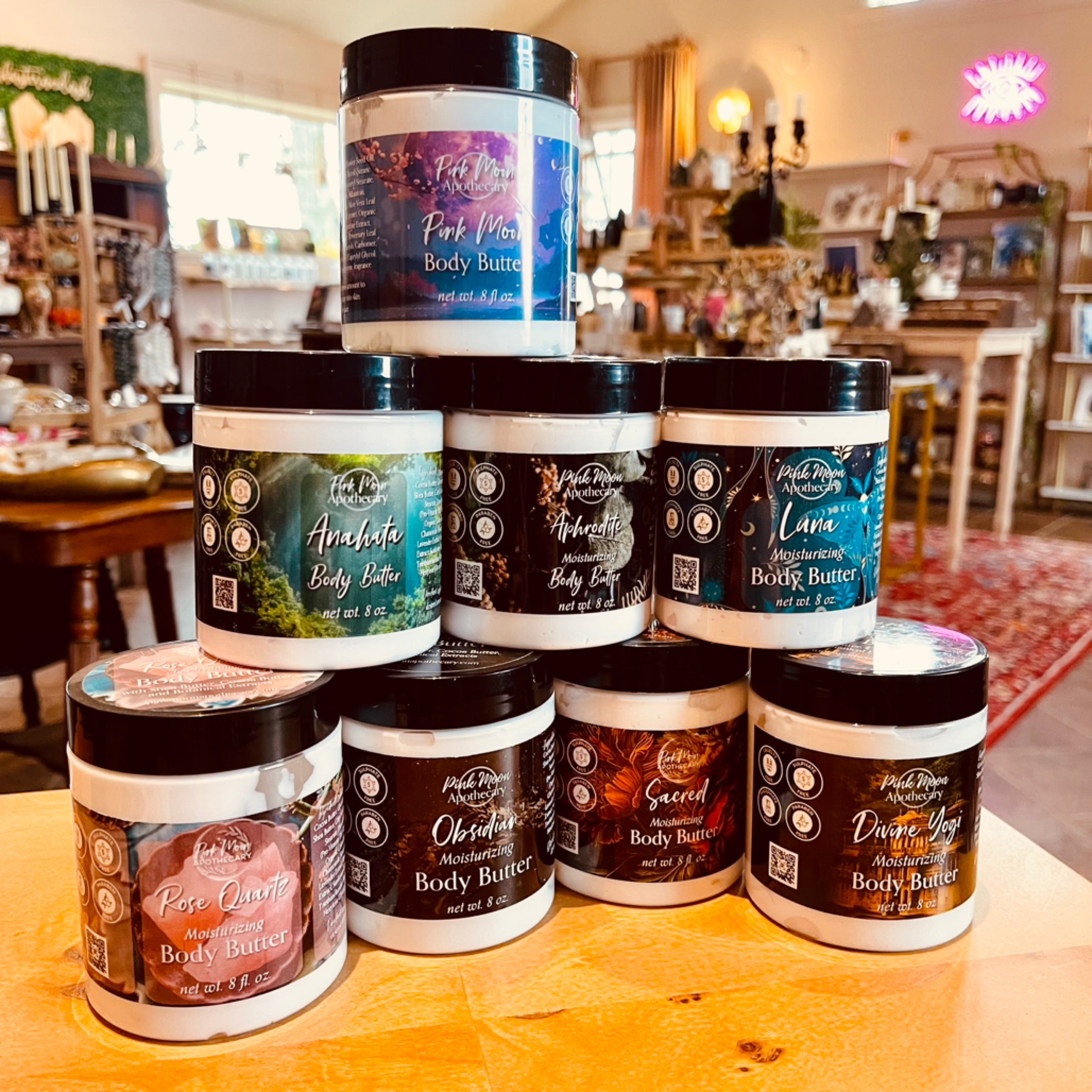 Pink Moon Apothecary Body Butter | Alabaster & Ash Spell Shop